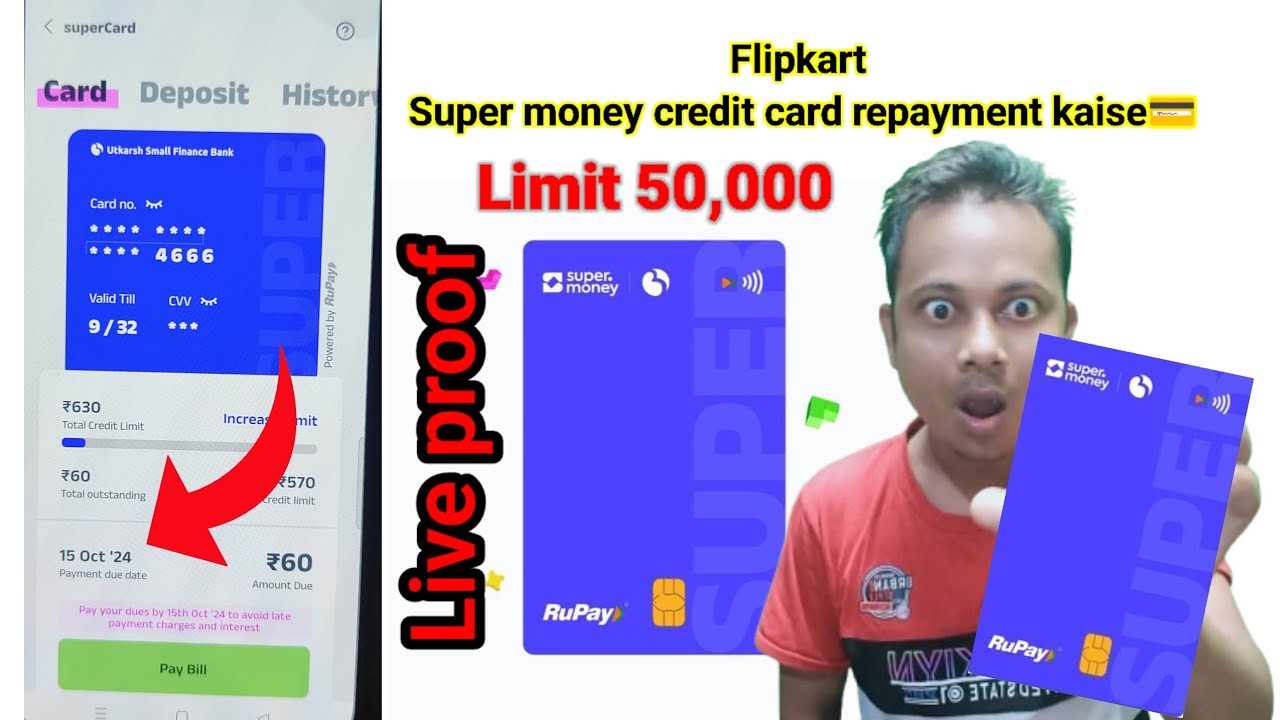 supermoney credit card 💳 super money live proof utkarsh small finance ...