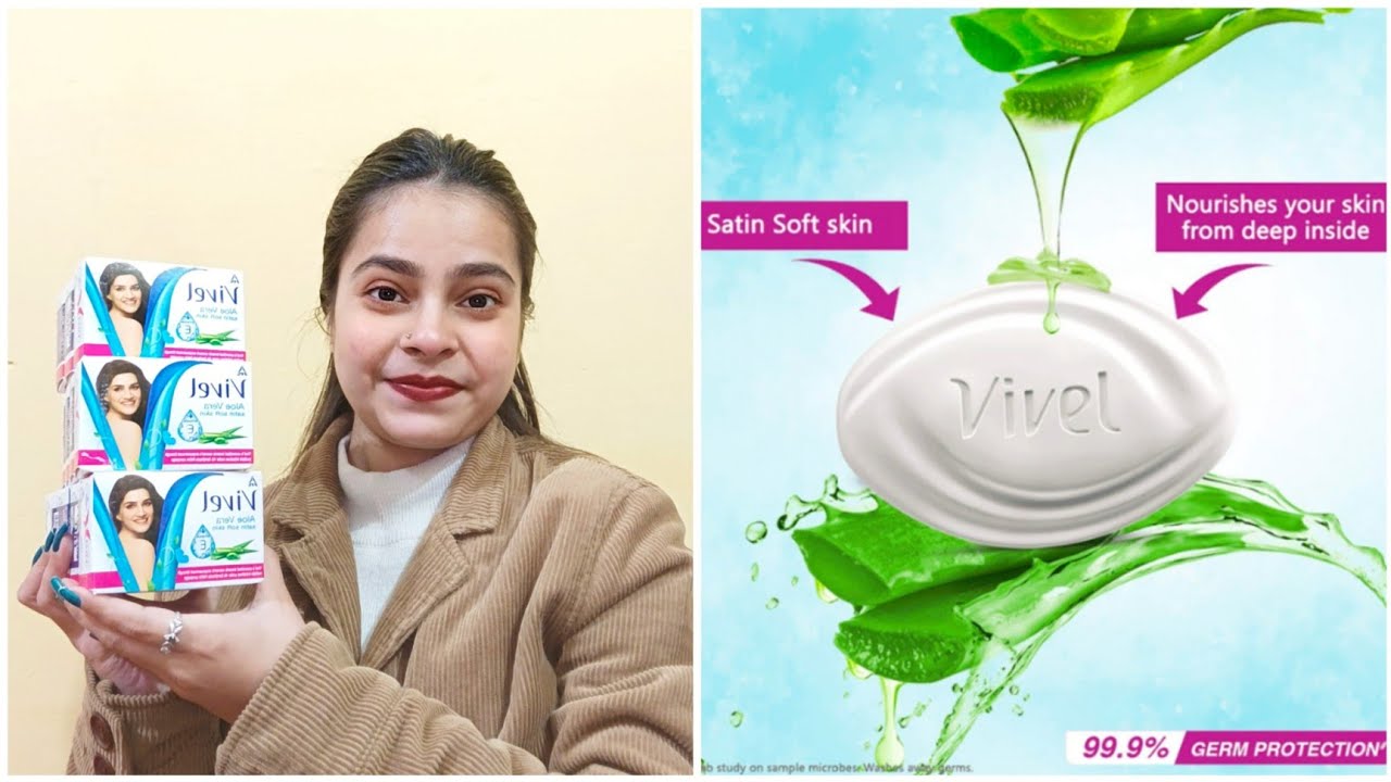 Vivel Aleo Vera Satin Soft Skin Soap l Vivel Soap l Vivel Soap ad l ...