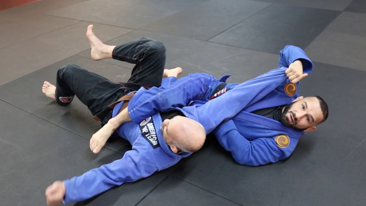 Scissor sweep variation - YouTube