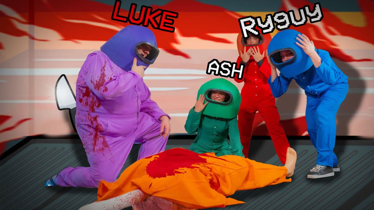 Real Life AMONG US - Using 500 IQ Impostor Plays In Real Life - YouTube