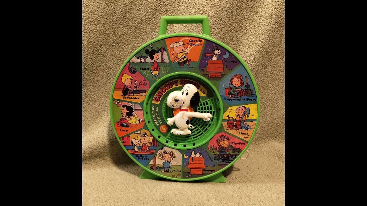 1967 Snoopy says See 'N Say - YouTube
