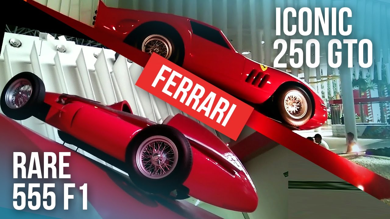 Ferrari 250 GTO and 555 F1 | Closer look! - YouTube