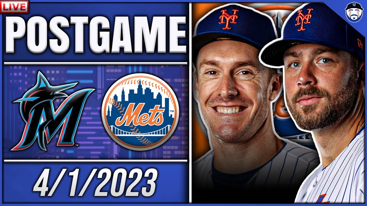 Mets vs Marlins Postgame Show (Recap, Reactions, Highlights/4-1-2023 ...