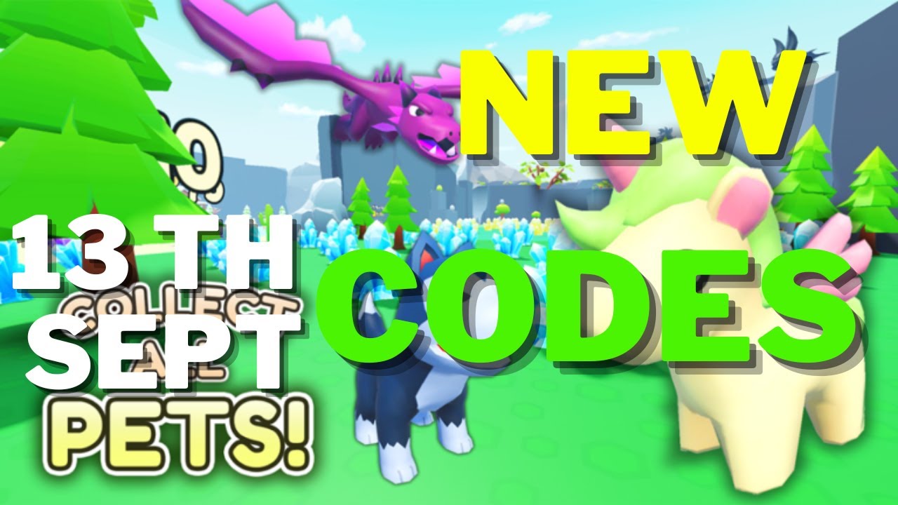 🔥 Roblox Collect All Pets Codes 2022 | Gift Code Roblox Collect All ...
