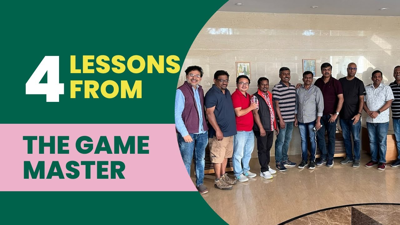 The 4 Lessons from the Game Master - YouTube