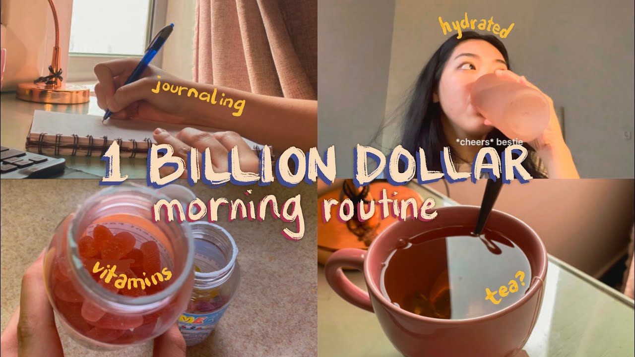 i tried the "1 billion dollar morning routine" *very interesting* | 10 ...