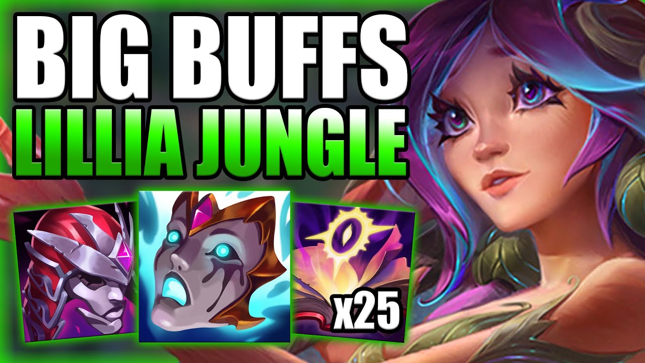 LILLIA JUNGLE RECEIVED SOME BIG BUFFS IN THIS NEW PATCH! - Best Build ...