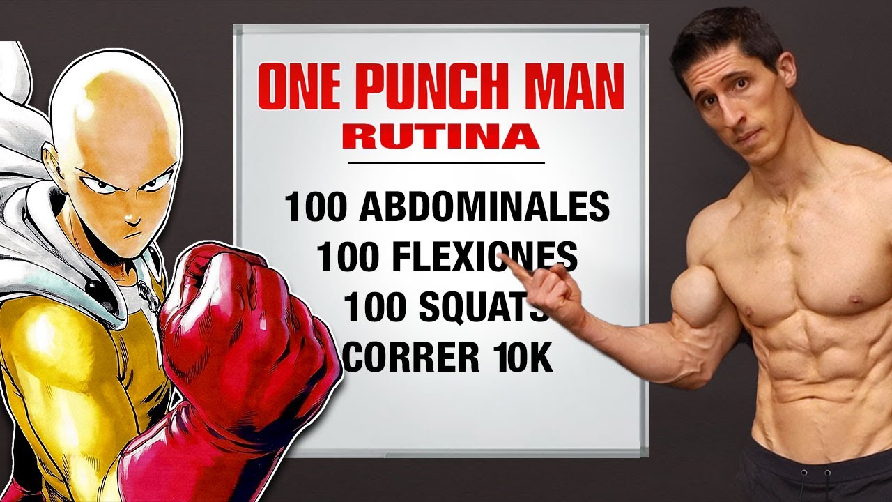 ¡La Rutina de SAITAMA One Punch Man Está Mermando Tus Ganancias! - YouTube