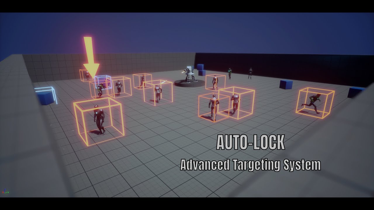 AutoLock - Advanced Targeting System | Unreal Engine 5 - YouTube