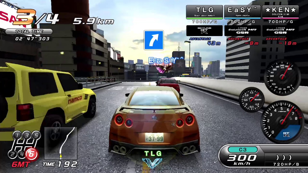 WMMT6 PVP Battle 灣岸6對戰-湯姆熊高雄巨蛋店 #6 R35-GTR Pure Edition First Appear ...