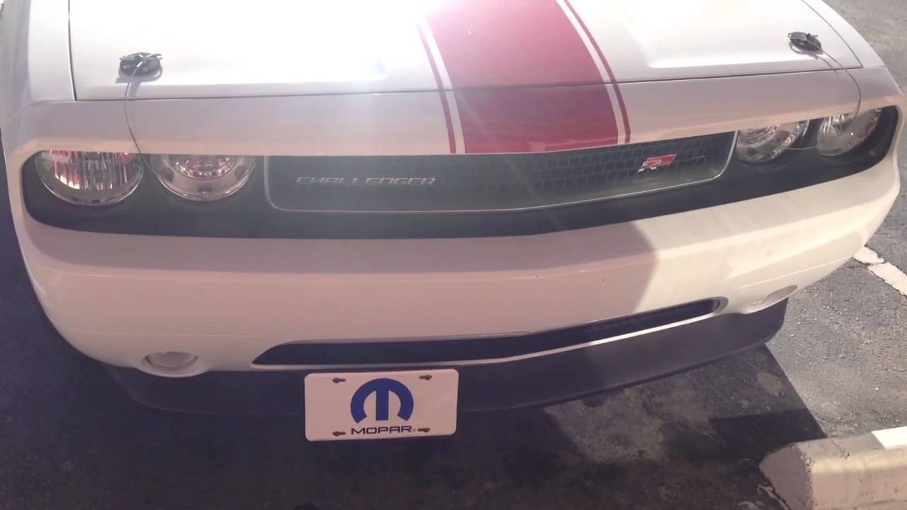 dodge challenger hideaway License Plate Frame - YouTube