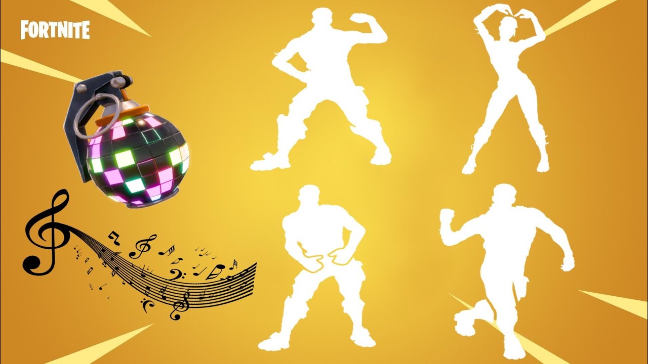 Fortnite Emotes with Music #fortnite #music - YouTube