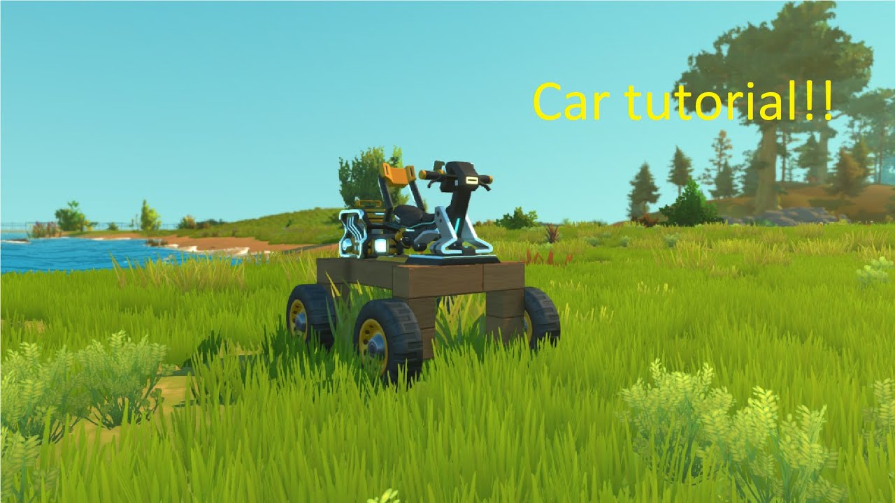 Scrap mechanic basic car tutorial!! - YouTube