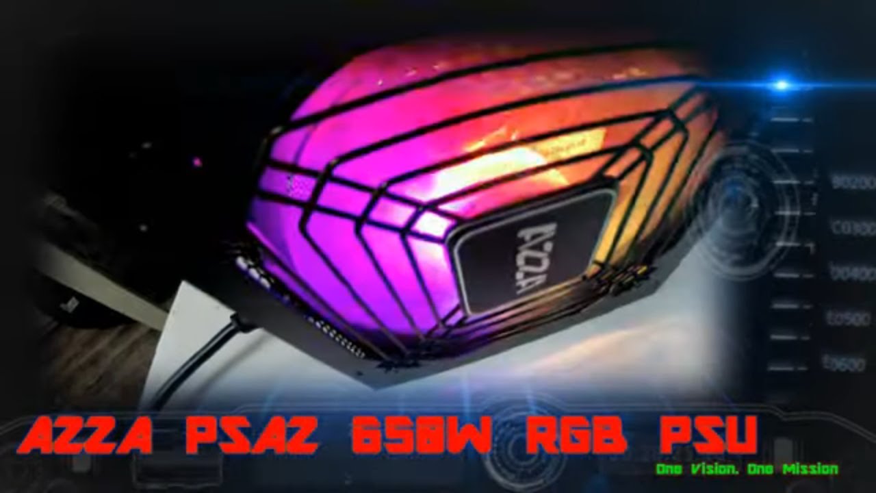 Azza PSAZ 650W RGB PSU Unboxing - YouTube