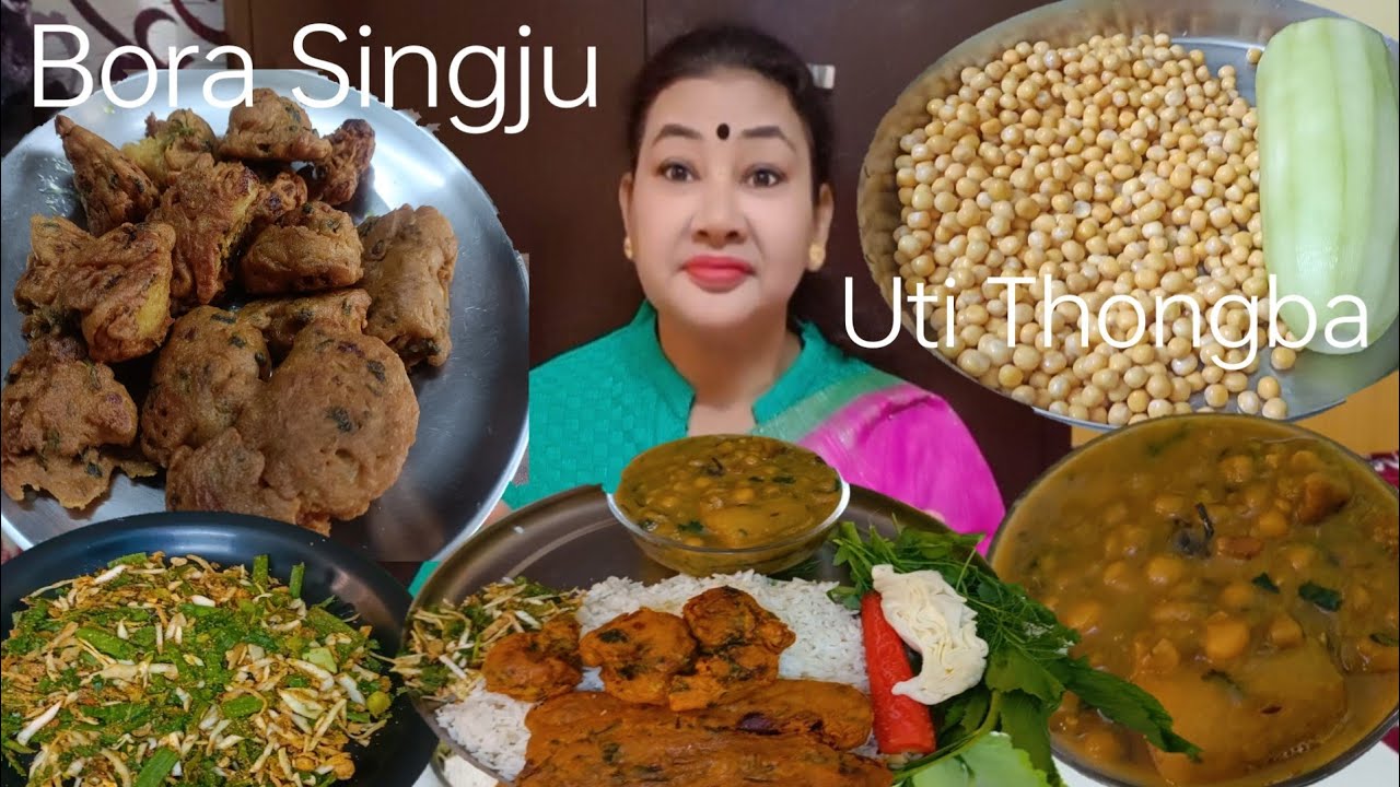 Mayam Ngashigi mathel Uti Thongba Singju Bora 😋#manipuri #mukbang - YouTube