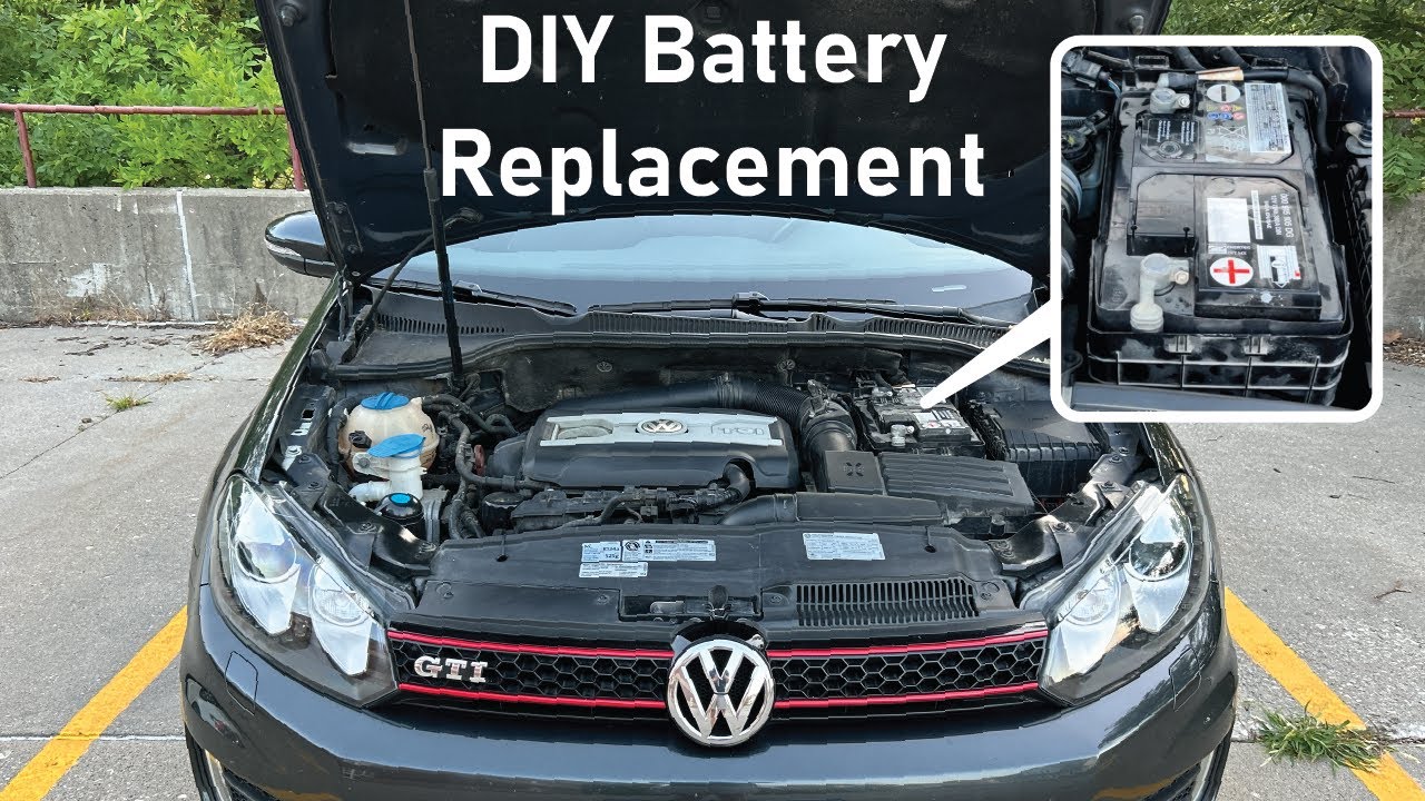 Car Battery Replacement For MK6 VW Golf GTI/GLI and Similar | Also ...