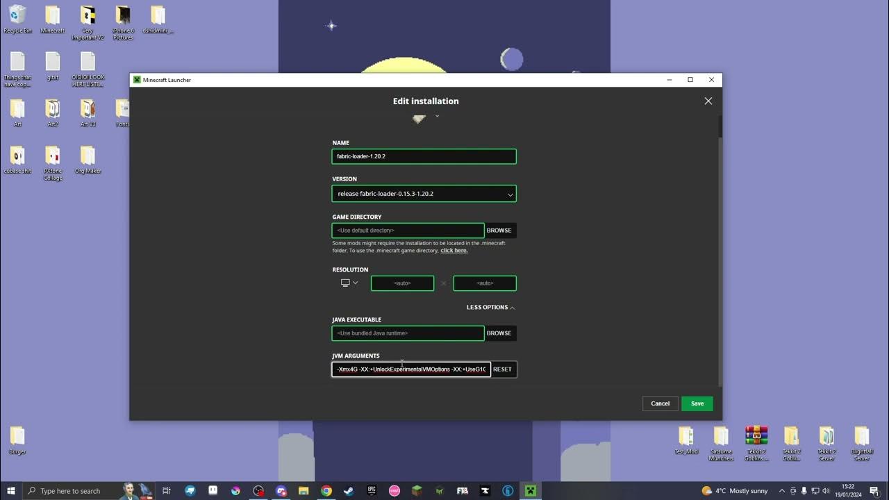 Minecraft Java RAM Allocation Tutorial - YouTube