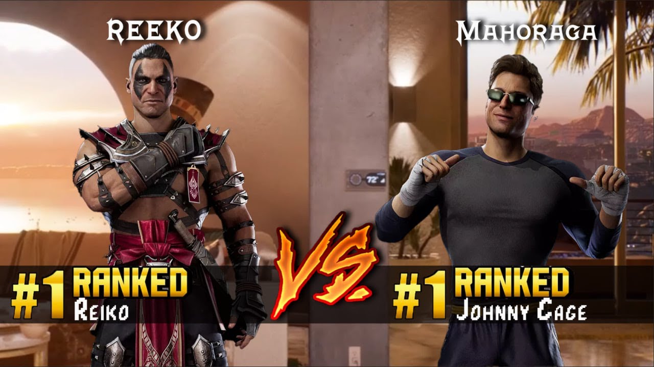 MK1 Reeko (#1 Ranked Reiko) vs Mahoraga (#1 Ranked Johnny Cage) High ...