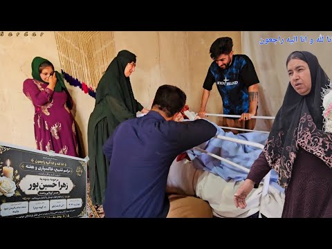 🎥🏡💔 Sajad & Raheleh Clean the House 🧹🍽️, Visit Sick Grandpa 😢👴, Meet Comatose Cousin 🏥😭💞