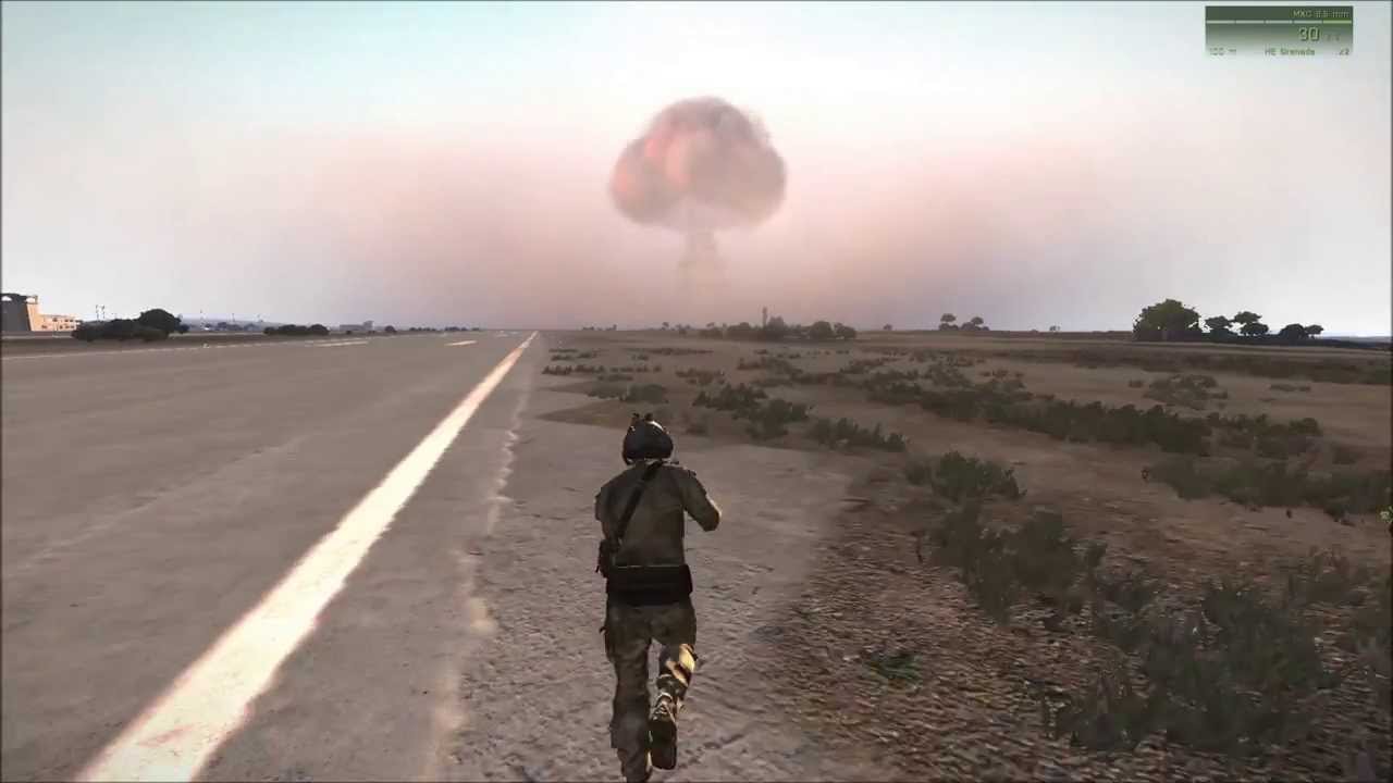 ArmA 3 Atom Bomb (Nuclear Bomb) - YouTube