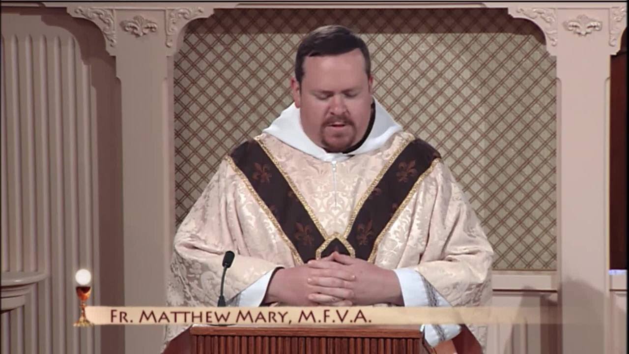Daily Readings and Homily - 2021-10-23 - Fr. Matthew - YouTube