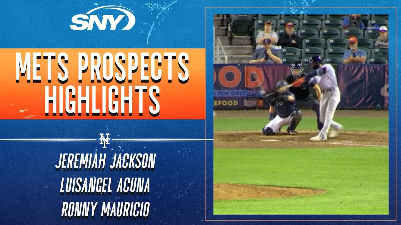 Mets prospect Jeremiah Jackson homers, Luisangel Acuña gets 3 hits ...