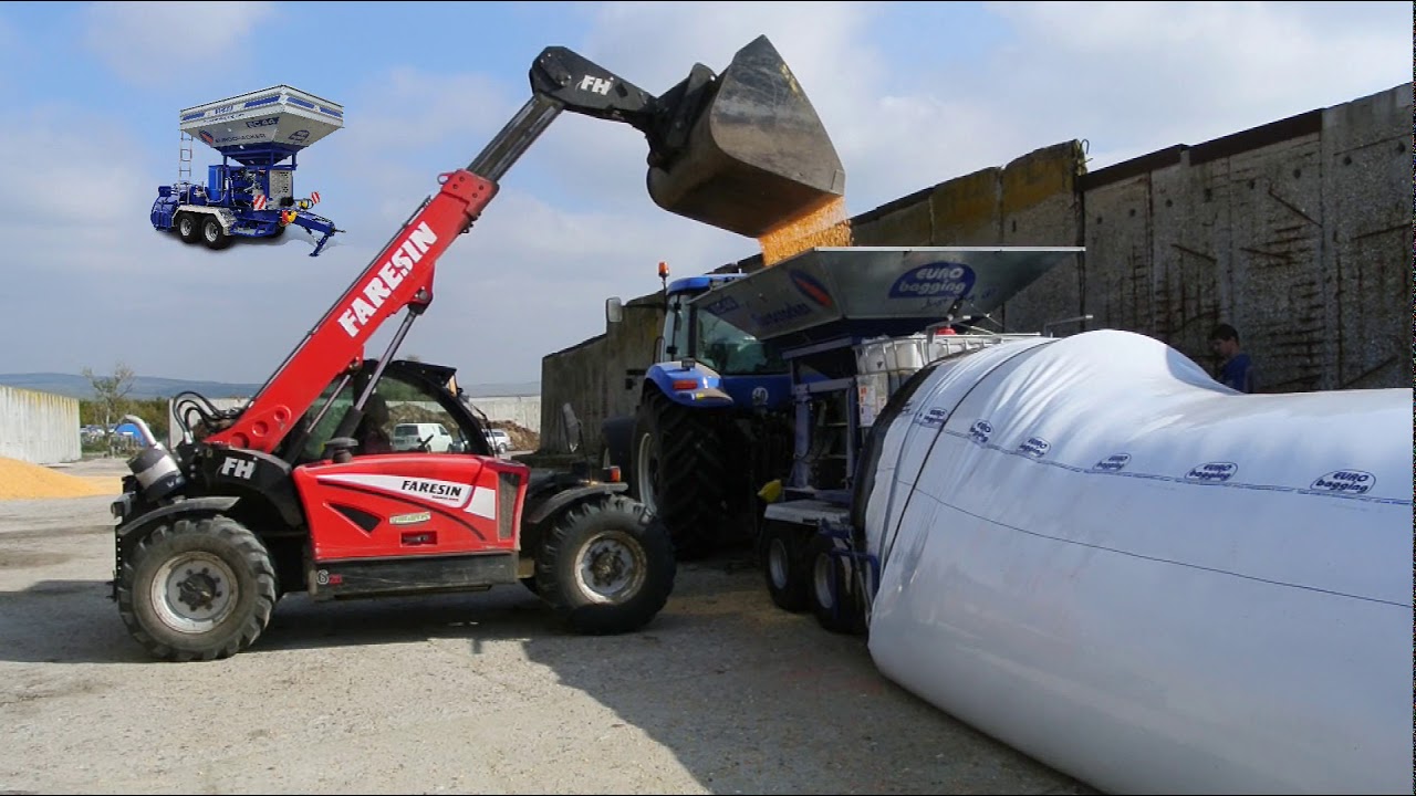 Mobile crimping machine EURO BAGGING EC 44 - YouTube