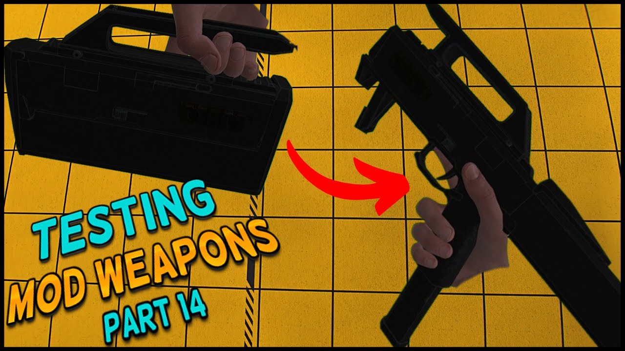 Testing Mod Weapons Part 14 - Bonelab - YouTube