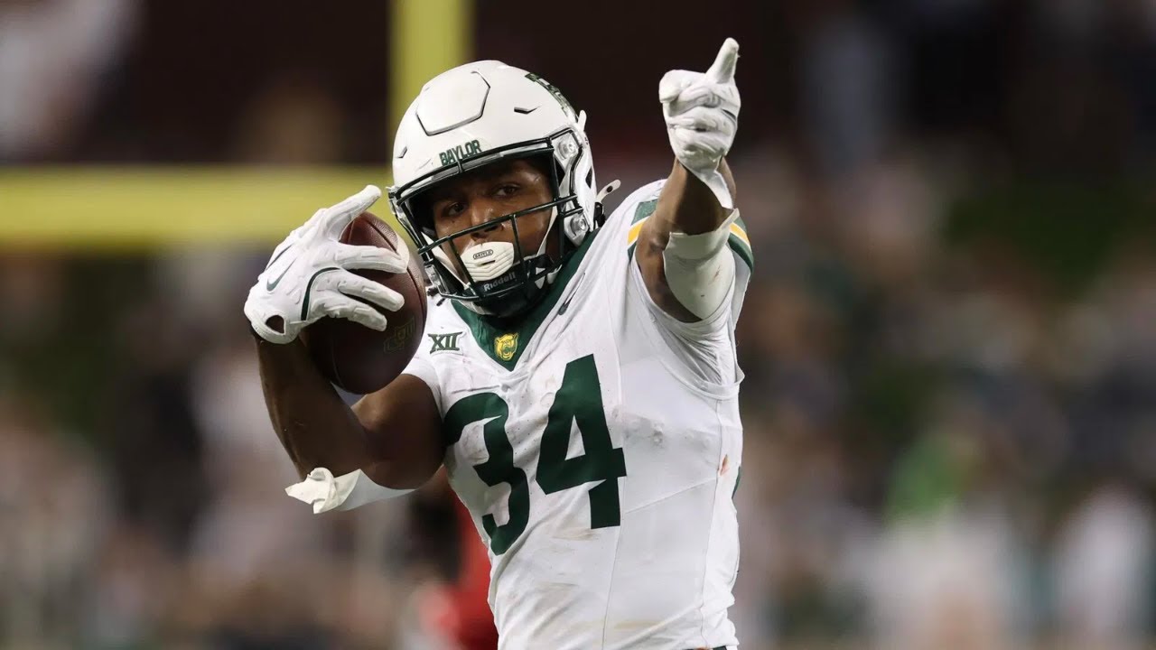 Josh Cameron | Wide Receiver | 2025 Baylor Highlights | 2026 NFL Draft ...