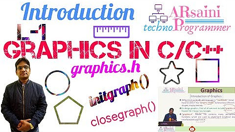 Graphics in C / C++ Programming Language - YouTube