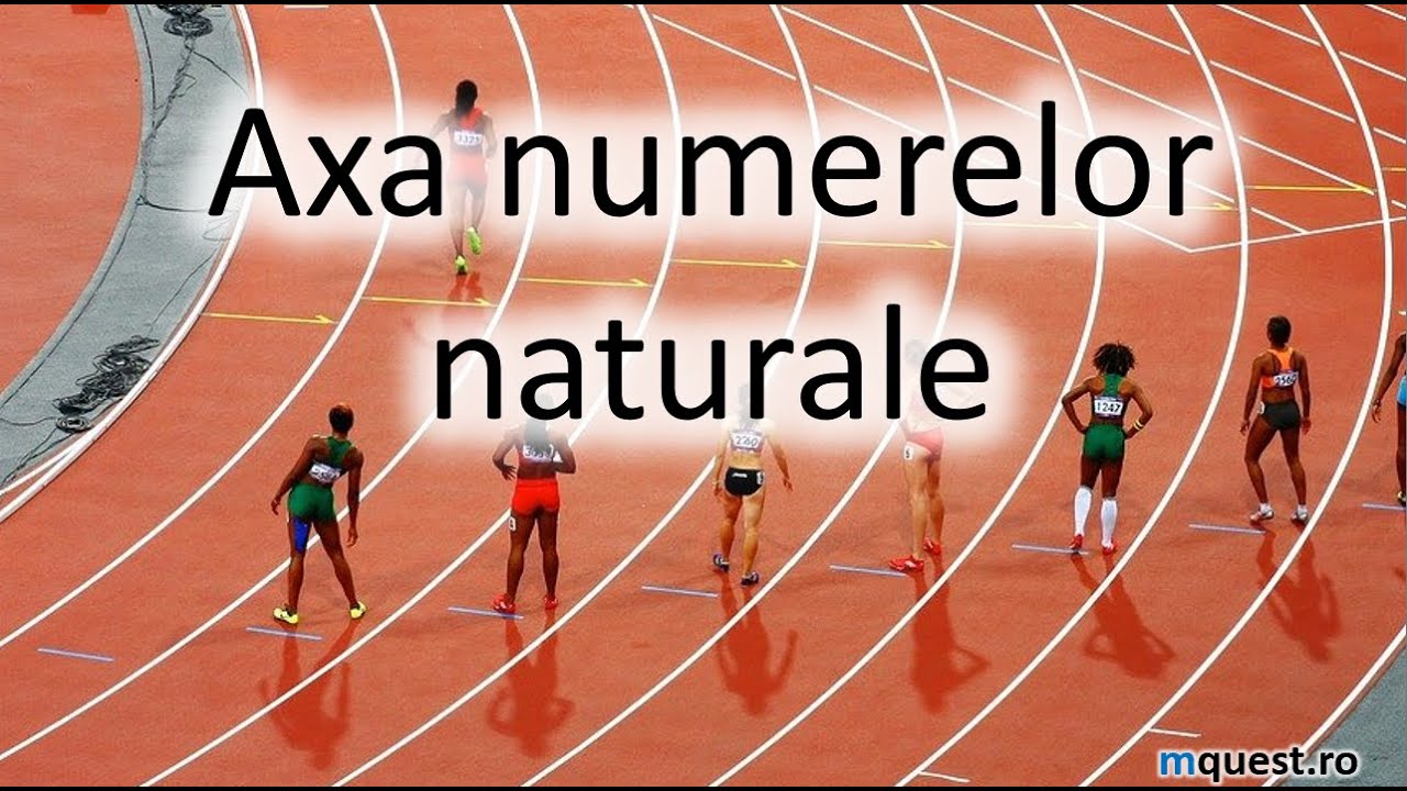 Axa numerelor naturale 1, matematică clasa a V-a - YouTube