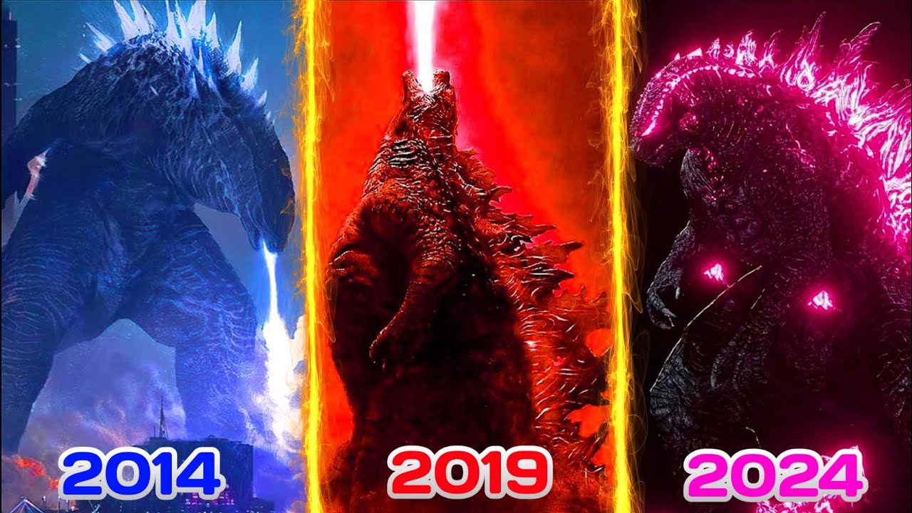 Blue Godzilla vs Thermo Godzilla vs Pink Godzilla | Hindi | - YouTube
