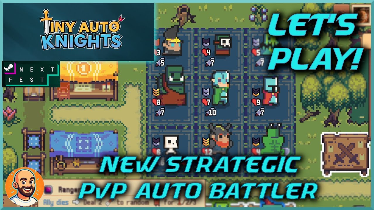 Tiny Game, Big Synergies! | Tiny Auto Knights [Demo] – First Impressions - YouTube