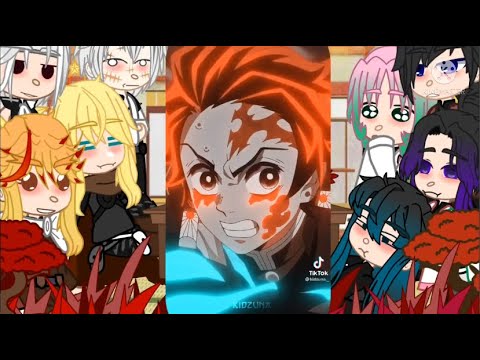 Hashira's react to Tanjiro | Compilation | Demon Slayer | Gacha Club ...
