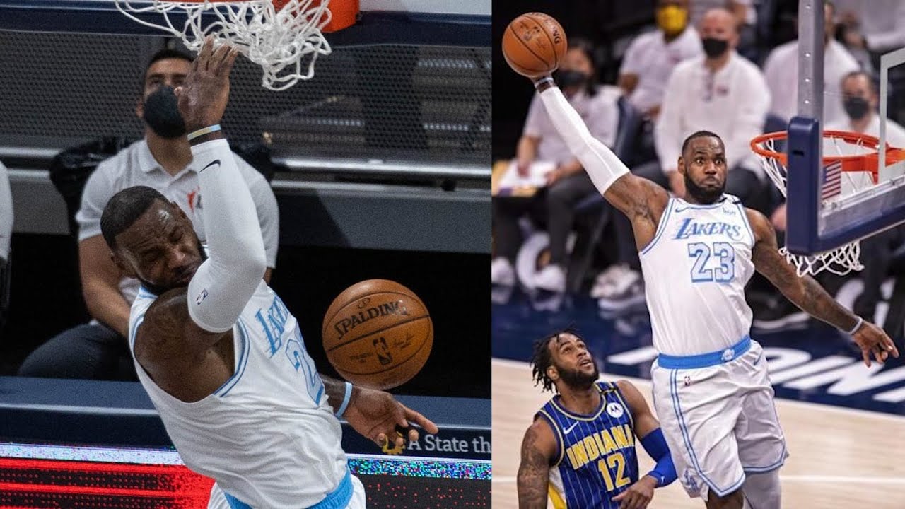 LeBron Throws Down Huge Lob in Return vs Pacers! 2020-21 NBA Season ...
