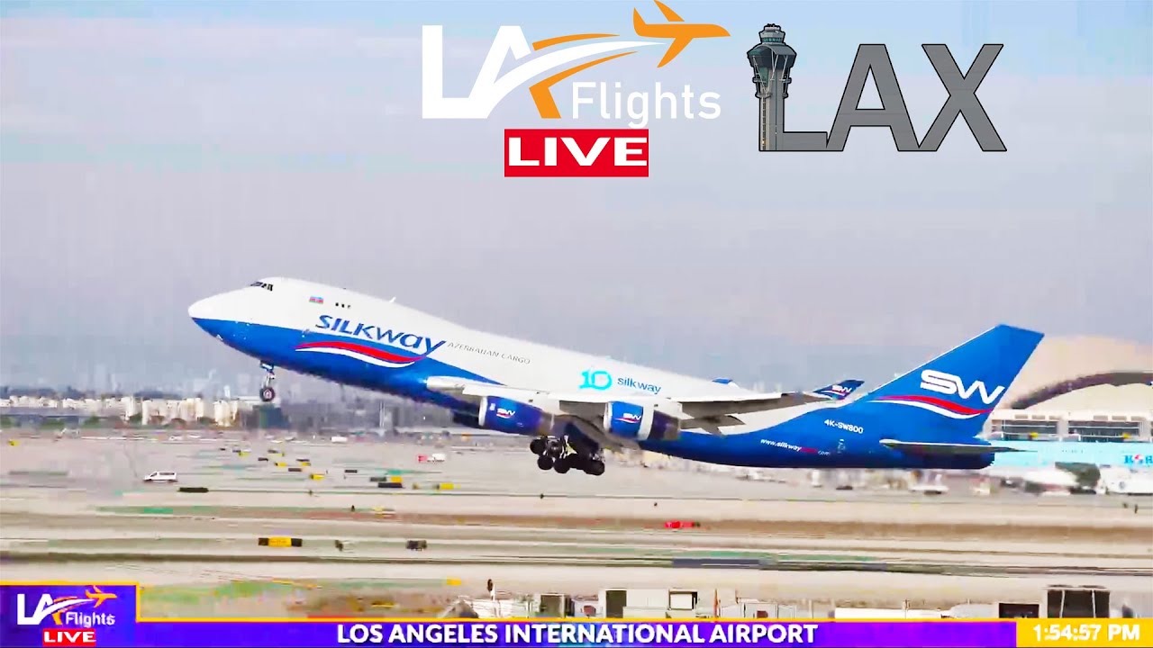 🔴LIVE Los Angeles International Airport | LAX LIVE | LAX Plane Spotting ...