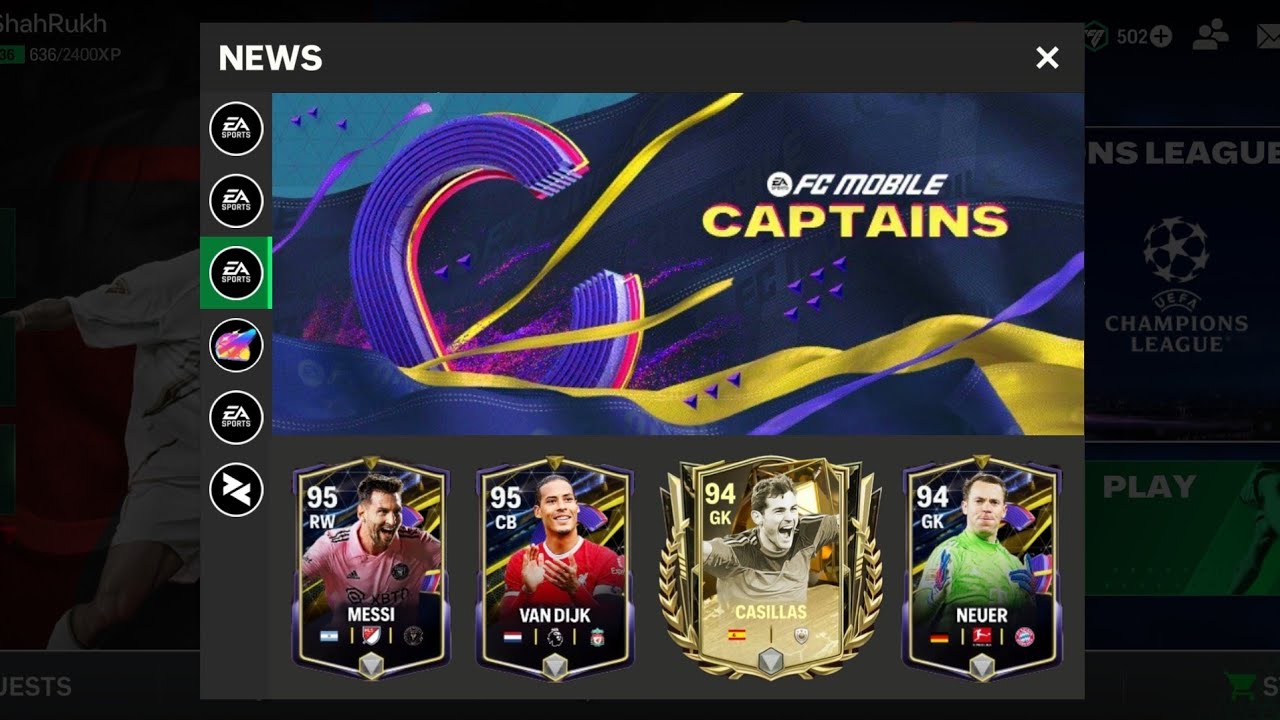 New Event !! Captains Event Is Coming In FC Mobile 24 - YouTube
