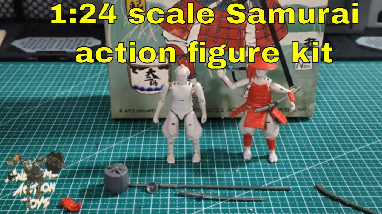 Suyata 1:24 scale samurai / Android action figure kit. Great value ...