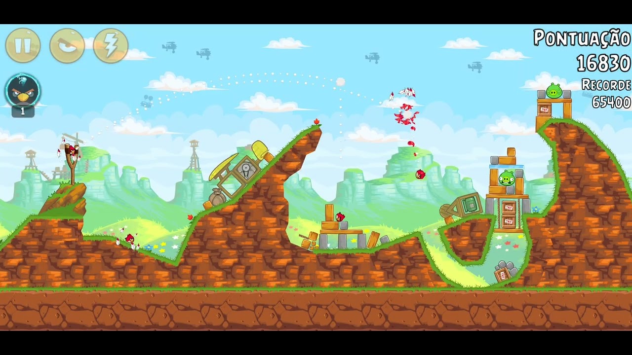 Angry Birds - Gameplay "Red's Mighty Feathers" - YouTube