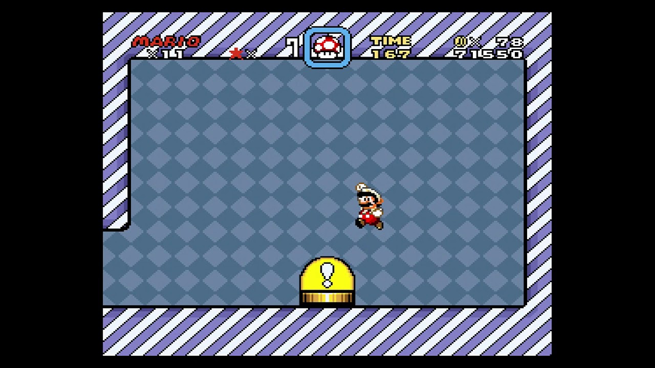 Super Mario World - Yellow Switch Palace - YouTube