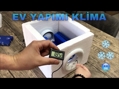 #reklam Sıcaklar Yaklaşıyor ! Strafordan Ev Yapımı  Klima | Styrofoam Air Conditioner | Köpüklü