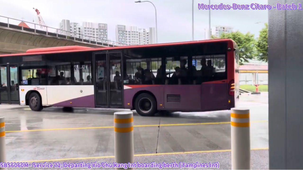 [SBS Transit] Mercedes-Benz Citaro; SBS6060M - Service 72 - YouTube