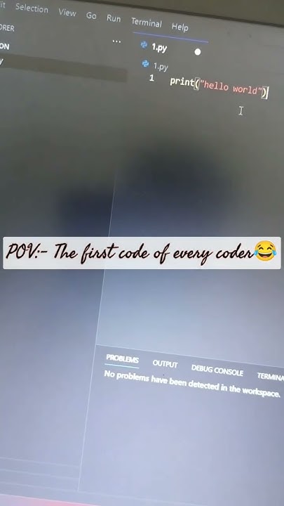 The first step 😜#coding #python #trending #shortsvideo #viral #jee #shortsfeed - YouTube