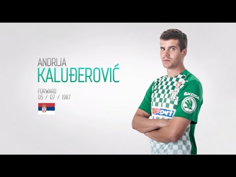 FK Žalgiris striker Andrija Kaludjerović 2016 - YouTube