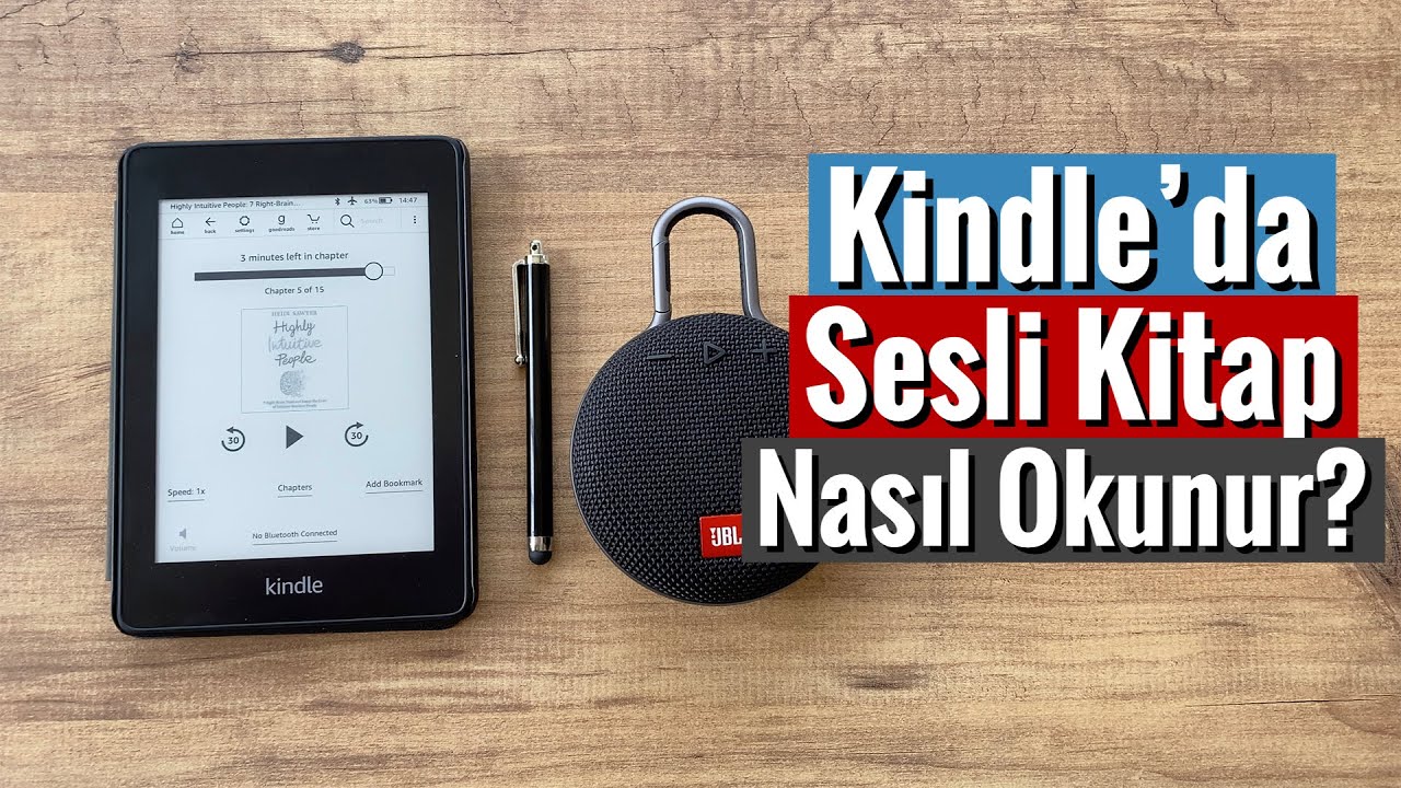 Kindle'da Sesli Kitap Okuma Nasıl Yapılır? - YouTube