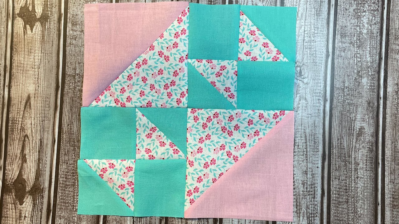 Betty quilt block tutorial - YouTube