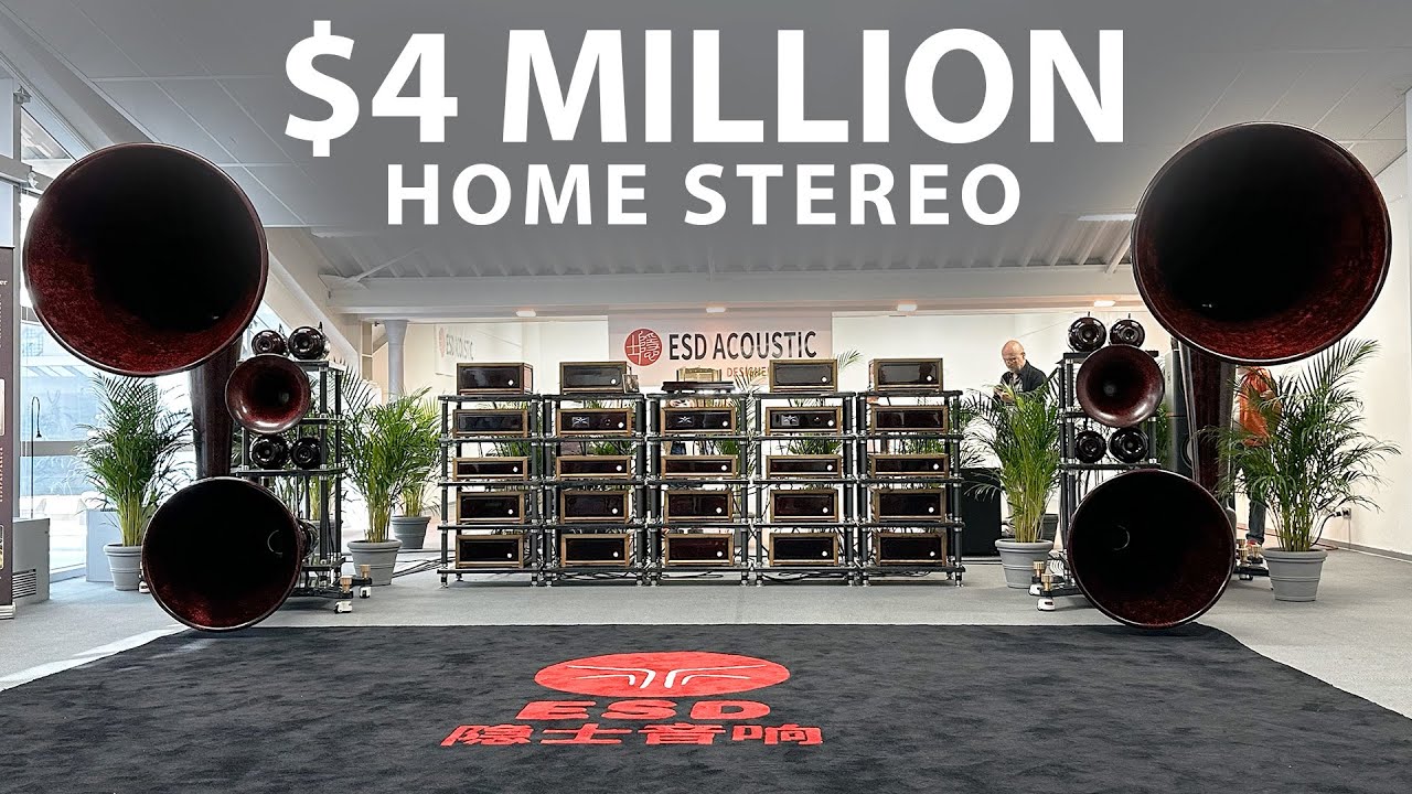 $4 MILLION DOLLARS Home Stereo - MOST EXPENSIVE and BIGGEST - ESD ...