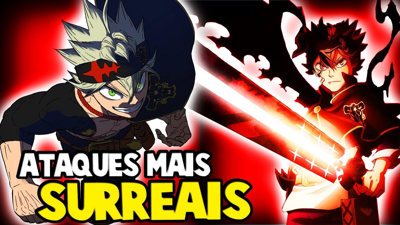 TODOS PODERES DE MAGIA DO ASTA | BLACK CLOVER - YouTube