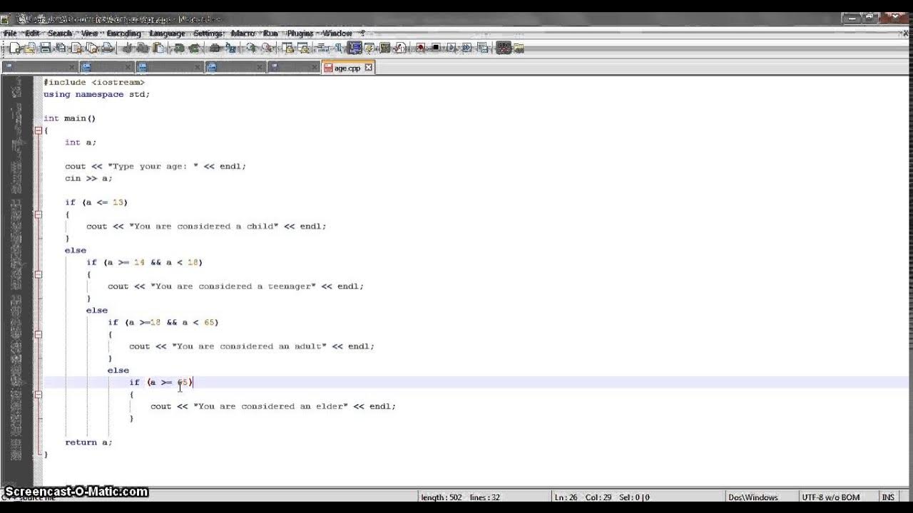 HOW TO: Nesting of conditional statements - YouTube