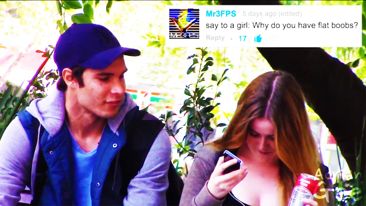 Why Do You Have Small Boobs Funny Comment Trolling In Real Life